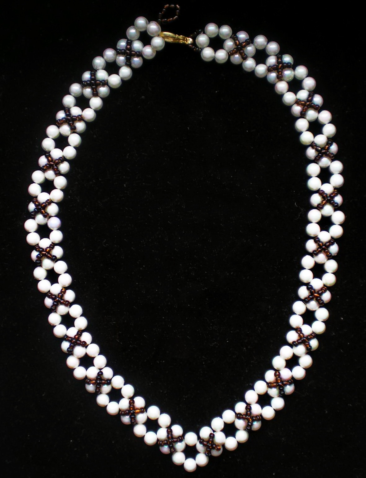 Free Pattern For Beaded Necklace Classic Beads Magic