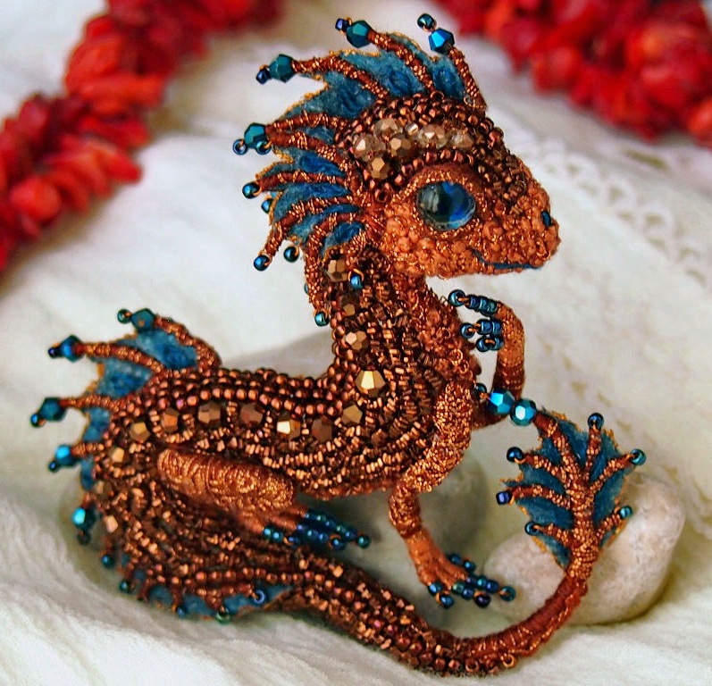 Beautiful Beaded Dragons By Alena Litvin Beads Magic