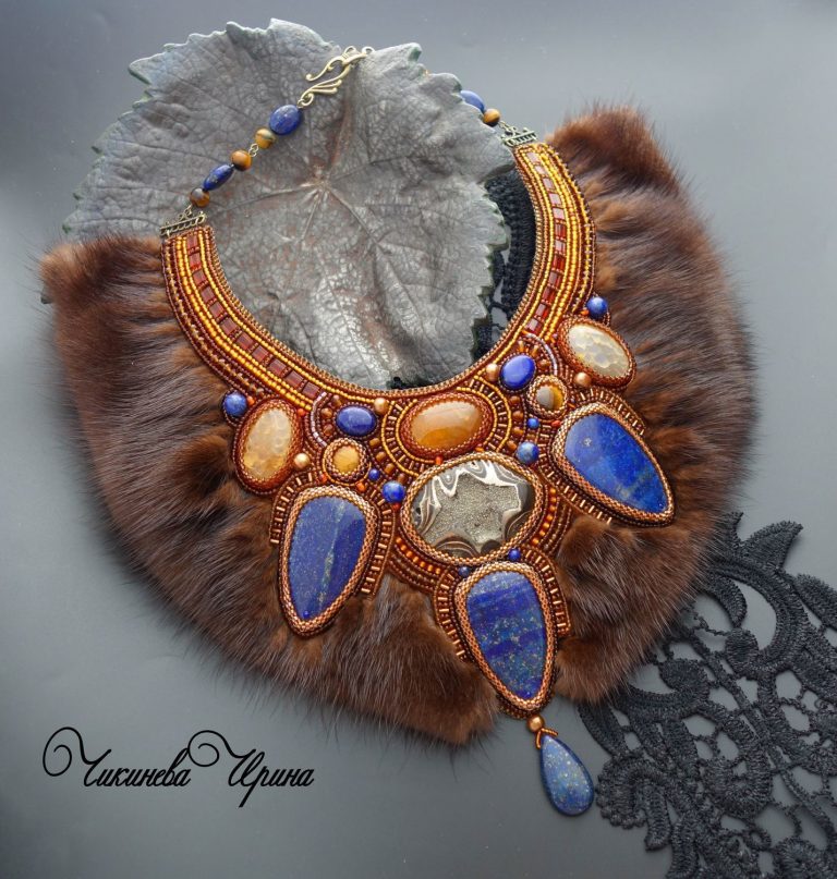 Beautiful jewelry with fur | Beads Magic