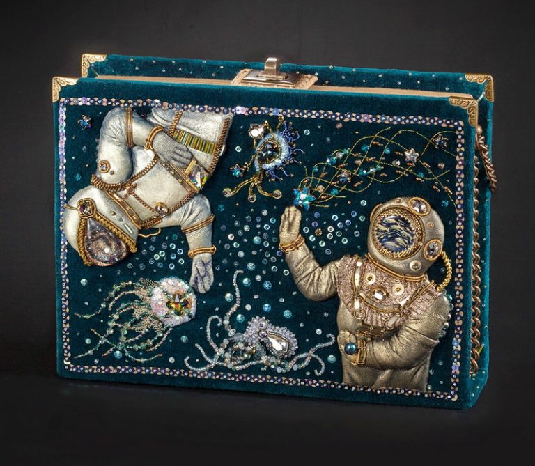 Beautiful beadwork in space and sci fi style | Beads Magic