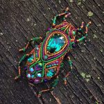 Amazing beaded insects by Lana Evgan | Beads Magic