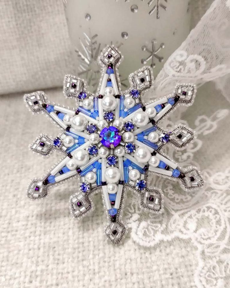 Beaded snowflake inspiration ideas | Beads Magic